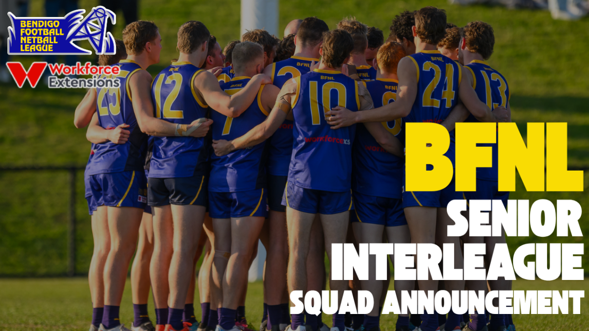 BFNL confirm Senior Interleague Training Squad